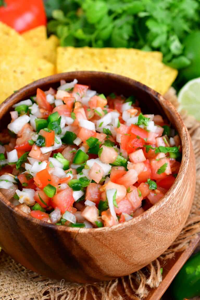 Pico de Gallo Recipe - Will Cook For Smiles