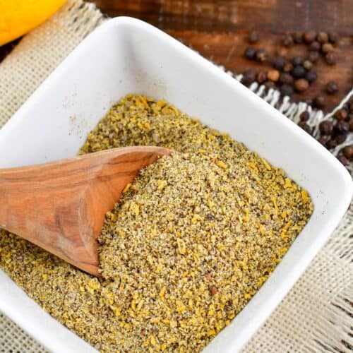 How To Make Lemon Pepper Seasoning - Will Cook For Smiles