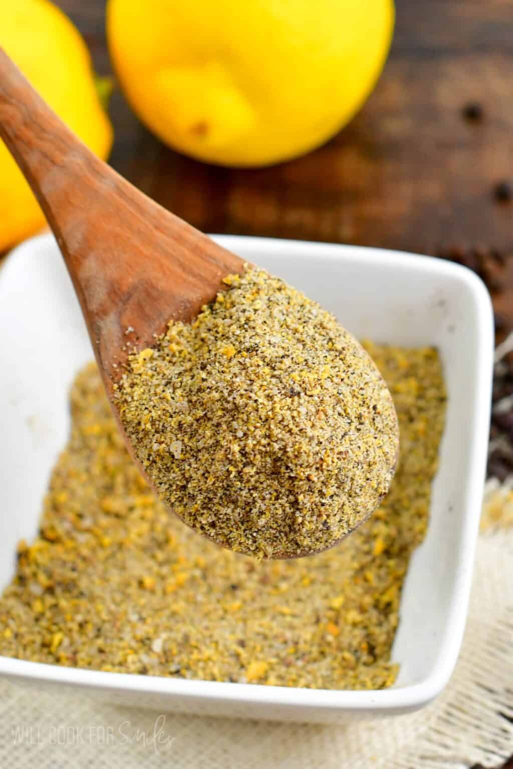 How To Make Lemon Pepper Seasoning - Will Cook For Smiles