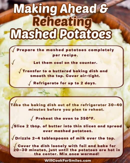 Homemade Mashed Potatoes Recipe