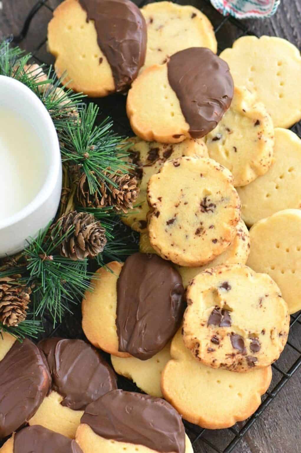 Shortbread Cookies - Made 3 Ways