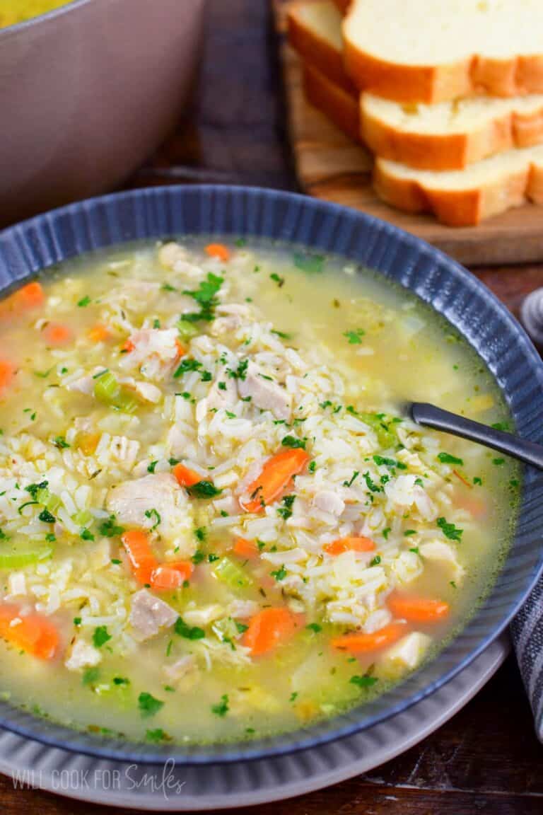 Easy Chicken and Rice Soup Recipe