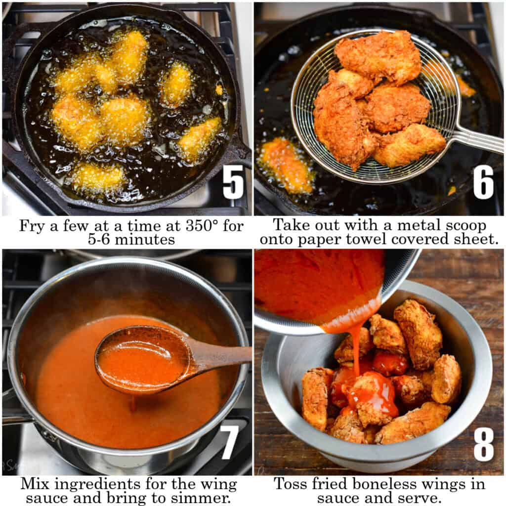 Boneless Chicken Wings Recipe