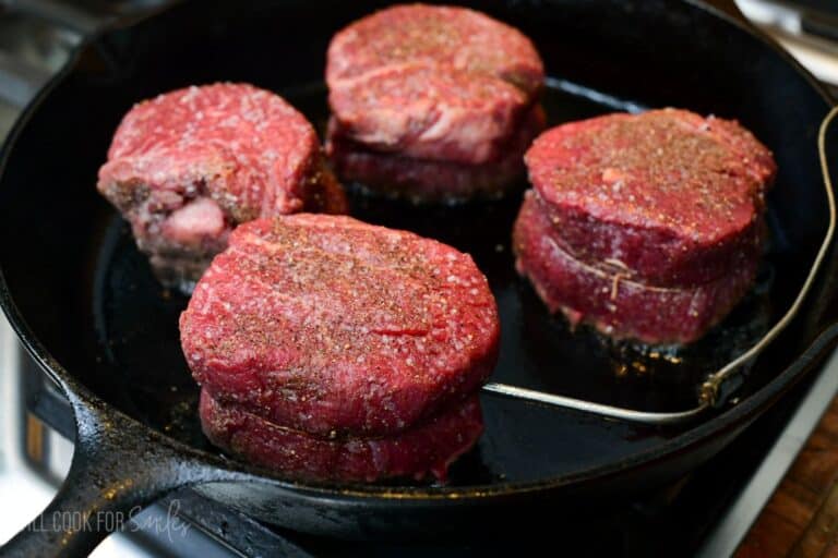 Pan Seared Filet Mignon Recipe - Will Cook For Smiles